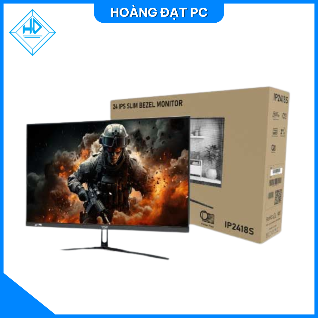 MÀN HÌNH VSP IPS IP2418S (24 INCH/FHD/IPS/100HZ/2MS) - MÁY TÍNH HOÀNG ĐẠT - Chuyên Build PC đa ...